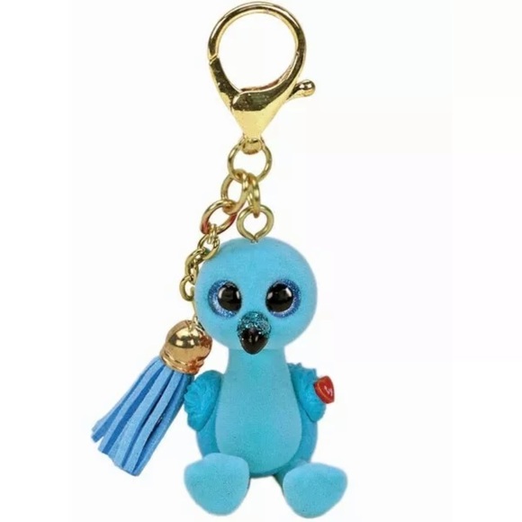 Accessories | Ty Flamingo Beanie Boos Keychain New | Poshmark